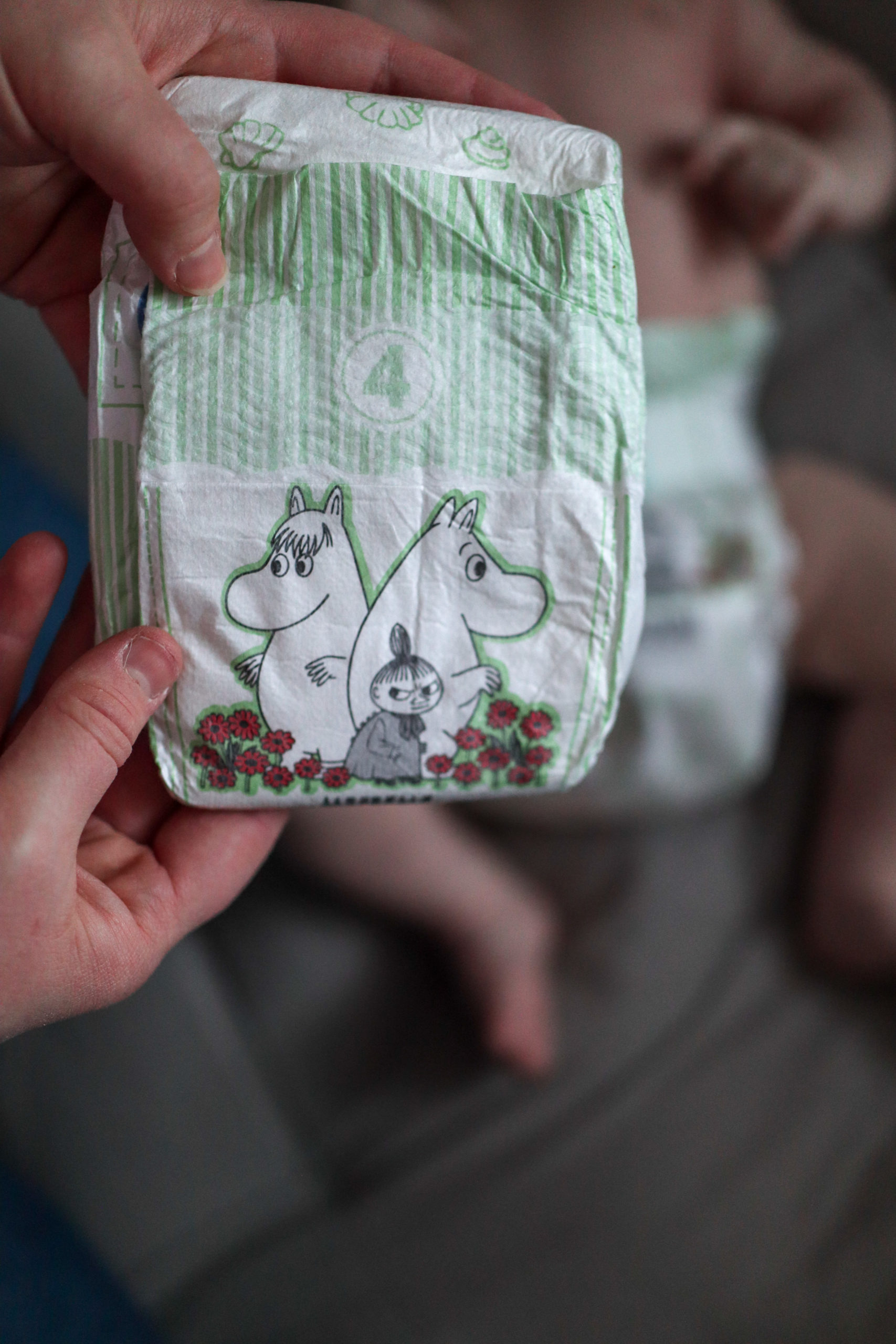 Muumi Baby -vaippa on paras meidän vauvalle - iidanmatkassa.fi